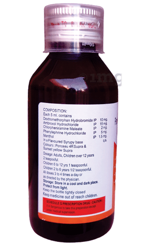 Buy Dexol Syrup Sugar Free Strawberry Online: View Uses, Side Effects ...