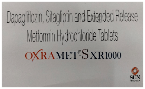 Buy Oxramet-S XR 1000 Tablet Online: View Uses, Side Effects, Price ...