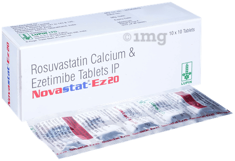 Buy NOvastat-EZ 20mg/10mg Tablet Online: View Uses, Side Effects, Price ...