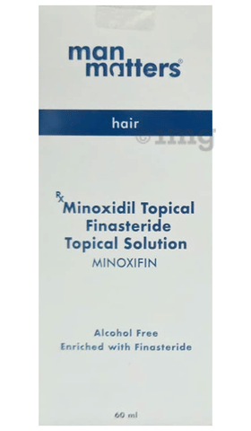 Buy Man Matters Minoxidil 5% with Finasteride Solution I Prevent Hair ...
