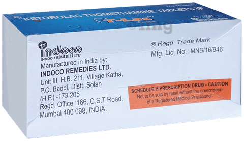 Buy T Lac 10mg Tablet Online: View Uses, Side Effects, Price ...