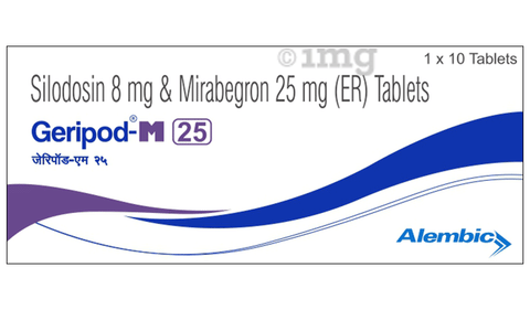Buy Geripod-M 25 Tablet ER Online: View Uses, Side Effects, Price ...