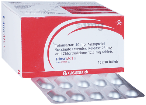 Buy Telma-MCT 25/12.5 Tablet ER Online: View Uses, Side Effects, Price ...