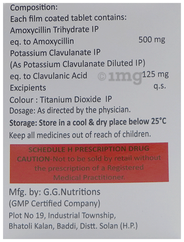 Buy Moxikalp CV 625 Tablet Online: View Uses, Side Effects, Price ...