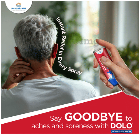 Buy Dolo Pain Relief Spray Online: View Uses, Side Effects, Price ...