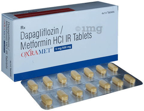 Buy OXRamet 5mg/500mg Tablet IR Online: View Uses, Side Effects, Price ...