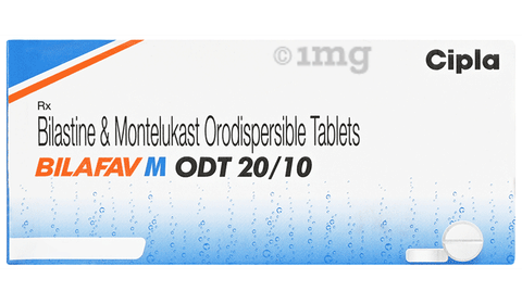 Buy Bilafav M ODT 20/10 Tablet Online: View Uses, Side Effects, Price ...