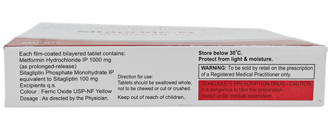 Buy Sitapride-M 100/1000 Tablet PR Online: View Uses, Side Effects ...