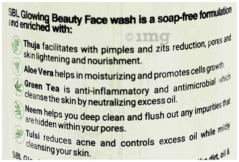 SBL Glowing Beauty Face Wash: Buy pump bottle of 200.0 ml Face Wash at ...