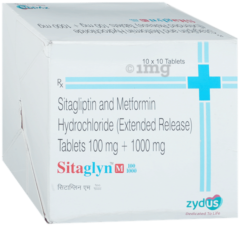 Buy Sitaglyn M 100/1000 Tablet ER Online: View Uses, Side Effects ...