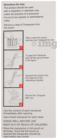 Buy Glycoflo Neb 25mcg/2ml Transpules Online: View Uses, Side Effects ...