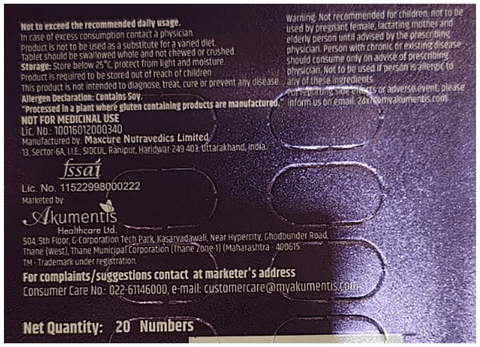 Thickify AM PM Nutraceutical Tablet for Adults: Buy Kit of 20.0 tablets ...