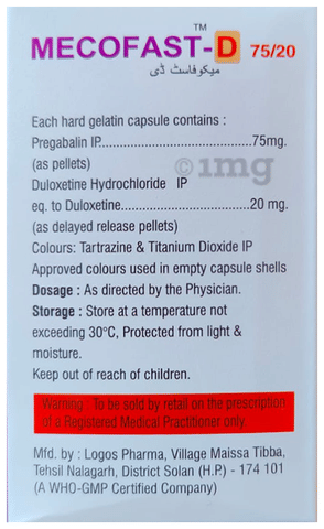 Buy Mecofast-D 75/20 Capsule DR Online: View Uses, Side Effects, Price ...