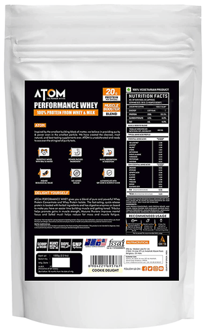AS-IT-IS Nutrition Atom Performance Whey Cookie Delight: Buy packet of ...
