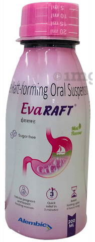 Buy Evaraft Oral Suspension Mint Sugar Free Online: View Uses, Side ...