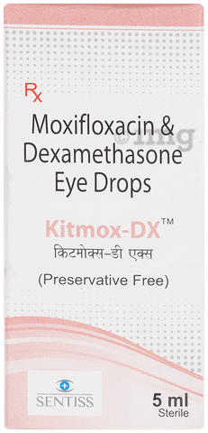 Buy Kitmox-DX Eye Drop (Preservative Free) Online: View Uses, Side ...