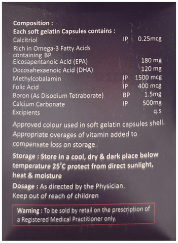 Buy Biofil-Max Softgel Capsule Online: View Uses, Side Effects, Price ...
