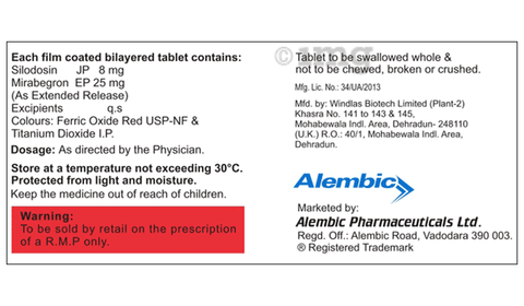 Buy Geripod-M 25 Tablet ER Online: View Uses, Side Effects, Price ...