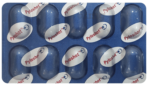 Pyloshot Capsule (10 Each): Buy box of 3.0 strips at best price in ...