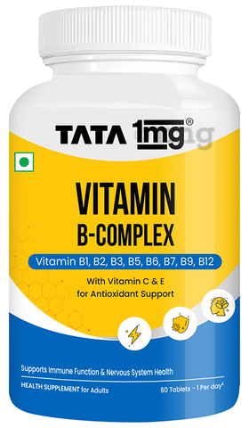 Vitamin B-Complex Capsules | Supports Energy, Metabolism & Nervous ...