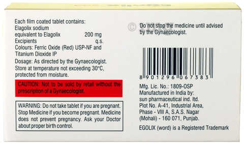 Buy Egolix 200 Tablet Online: View Uses, Side Effects, Price ...