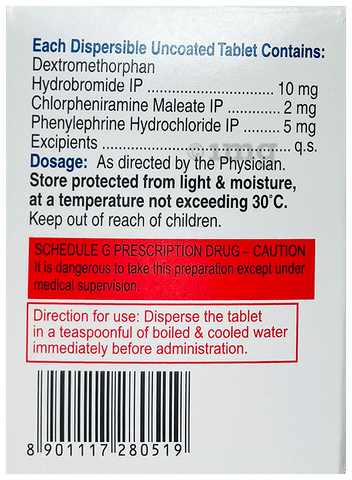 Buy Cheston D Plus Tablet DT Trusil Lemon Sugar Free Online: View Uses ...