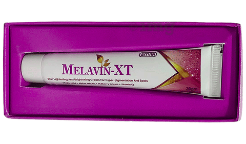 Gitvin Melavin-XT Skin Lightening and Brightening Cream: Buy tube of 20 ...