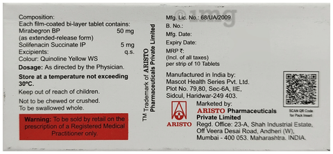 Buy Urihold S 50 Tablet ER Online: View Uses, Side Effects, Price ...