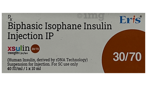 Buy Xsulin 30/70 Suspension for Injection Online: View Uses, Side ...