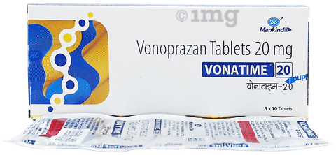 Buy Vonatime 20 Tablet Online: View Uses, Side Effects, Price ...