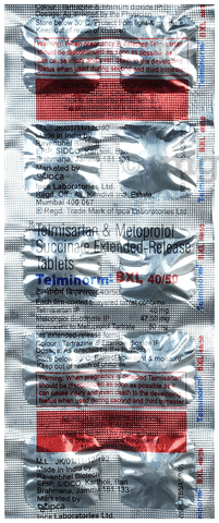 Buy Telminorm-Bxl 40/50 Tablet ER Online: View Uses, Side Effects ...