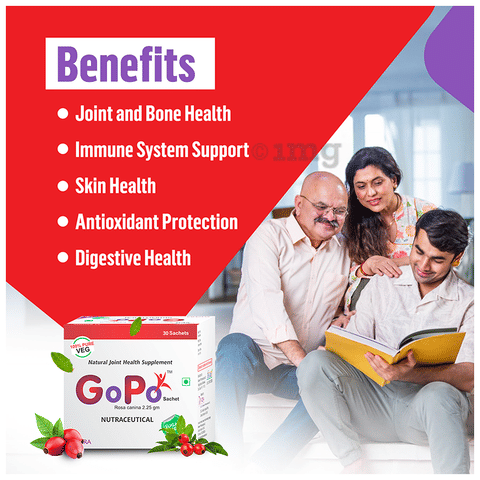 GoPo Rosehip Powder | Joint & Skin Health, Immunity, Collagen Formation ...
