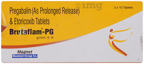 Buy Brutaflam PG 75mg/60mg Tablet Online: View Uses, Side Effects ...
