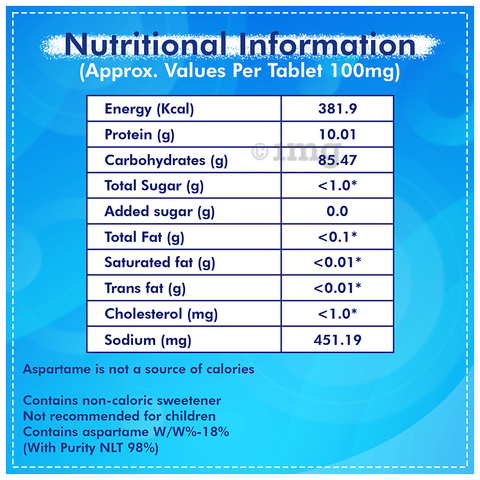 Equal Original Low Calorie Sweetener Tablet (500 Each): Buy box of 1.0 ...