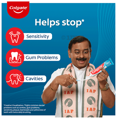 Colgate Active Salt Toothpaste for Healthy Teeth Gums Toothpaste Buy tube of 200.0 gm Toothpaste at in India 1mg