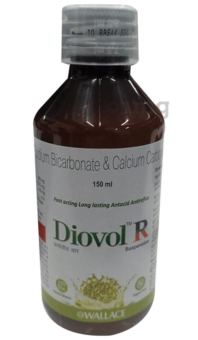Buy Diovol R Oral Suspension Saunf Sugar Free Online: View Uses, Side ...