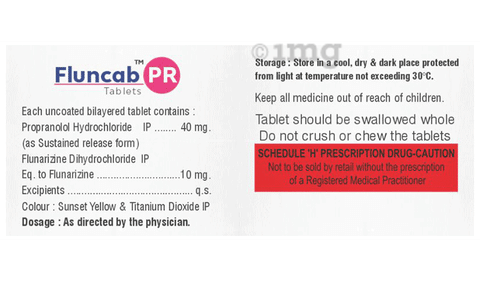Buy Fluncab PR Tablet SR Online: View Uses, Side Effects, Price ...