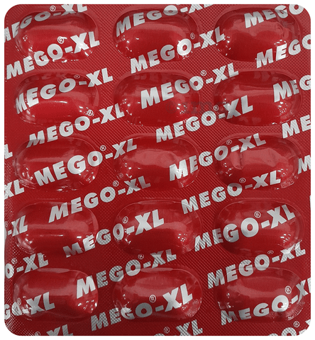 Buy Mego XL Capsule Online: View Uses, Side Effects, Price, Substitutes ...
