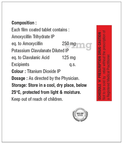 Buy Augmarc-CV 375 Tablet Online: View Uses, Side Effects, Price ...