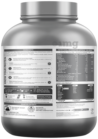 MuscleBlaze Biozyme Performance Whey Protein Powder | Flavour French ...