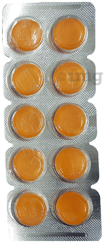 Buy Alkof Cough Lozenges Orange Online: View Uses, Side Effects, Price ...