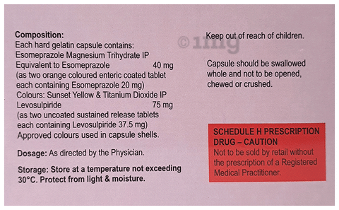 Buy Esomex-L Capsule SR Online: View Uses, Side Effects, Price ...