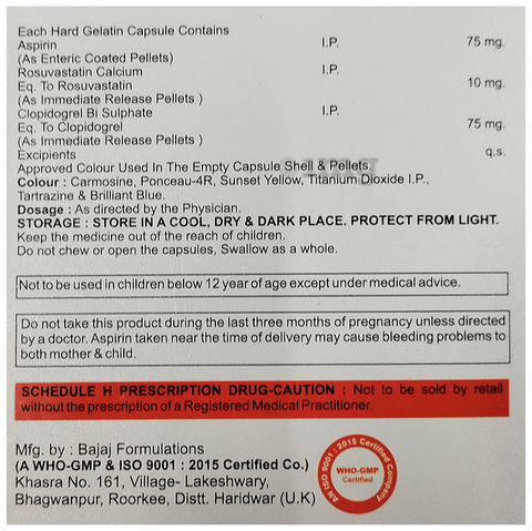 Buy ACS Gold 10 Capsule IR Online: View Uses, Side Effects, Price ...