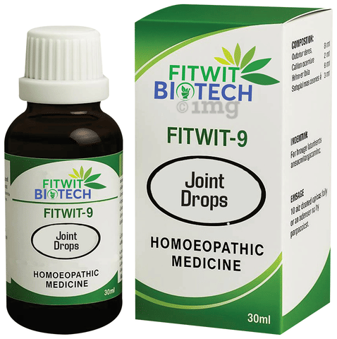 Fitwit Biotech Fitwit 9 Joint Drop: Buy bottle of 30.0 ml Oral Drops at ...