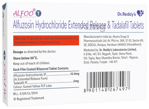 Buy alfoo- T Tablet ER Online: View Uses, Side Effects, Price ...