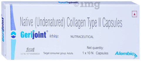 Gerijoint Capsule with Native (Undenatured) Collagen Type II | For Bone ...
