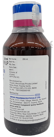 Cogvin DS Syrup Mango Sugar Free: Buy bottle of 200.0 ml Syrup at 𝗯𝗲𝘀𝘁 ...