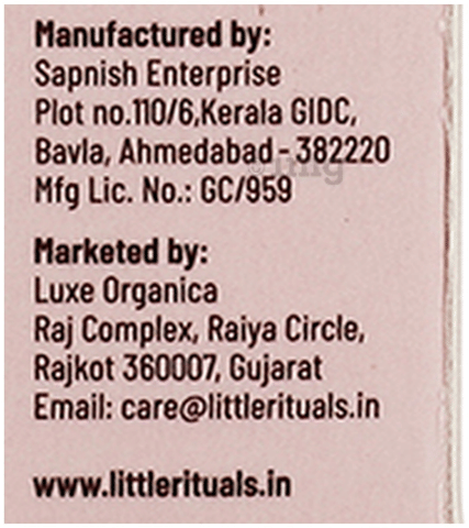 Little Rituals Wood Pressed Organic with Plant Actives Sweet Almond ...