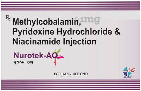 Buy Nurotek-AQ Injection Online: View Uses, Side Effects, Price ...