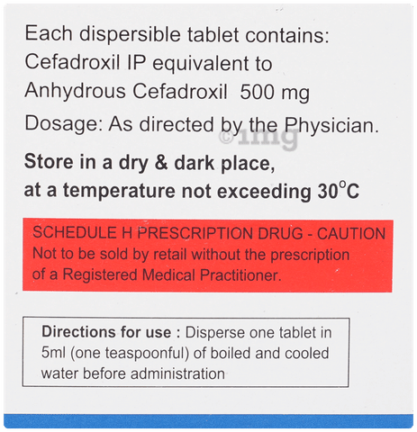 Buy Bicef 500 DT Tablet Online: View Uses, Side Effects, Price ...